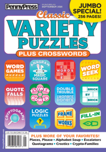 Variety Puzzles - Penny Dell Puzzles