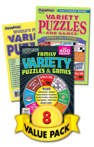 Variety Puzzles Value Packs - Penny Dell Puzzles