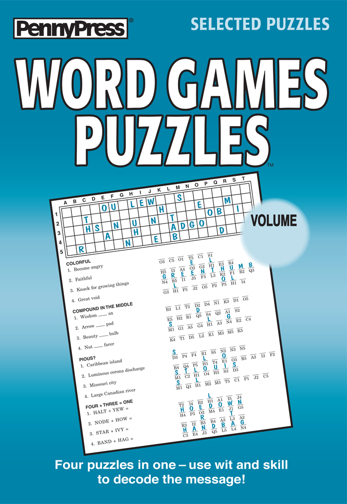 Word Games Puzzles Penny Dell Puzzles Word Games Puzzles Penny Dell Puzzles