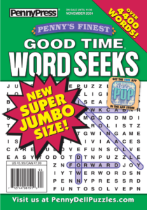 Word Seek/Search Subscriptions - Penny Dell Puzzles