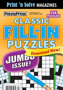 Fill Ins Books - Penny Dell Puzzles