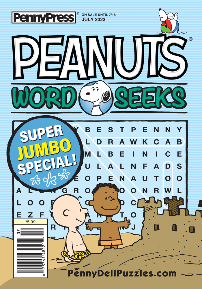 PEANUTS® Word Seeks - Penny Dell Puzzles