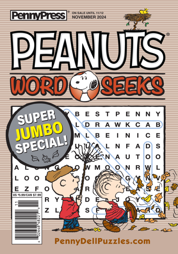 Word Seek/Search Subscriptions - Penny Dell Puzzles
