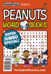 PEANUTS® Word Seeks - Penny Dell Puzzles