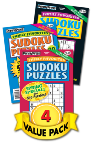 Sudoku Value Packs - Penny Dell Puzzles
