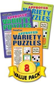 Variety Puzzles Value Packs - Penny Dell Puzzles