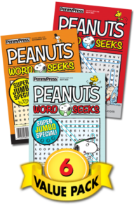 Word Seek/Search Value Packs - Penny Dell Puzzles