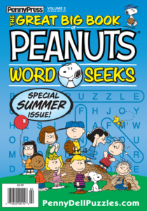 Word Seek/Search Books - Penny Dell Puzzles