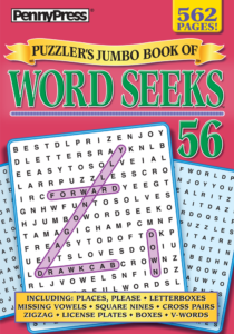 Word Seek/Search Books - Penny Dell Puzzles