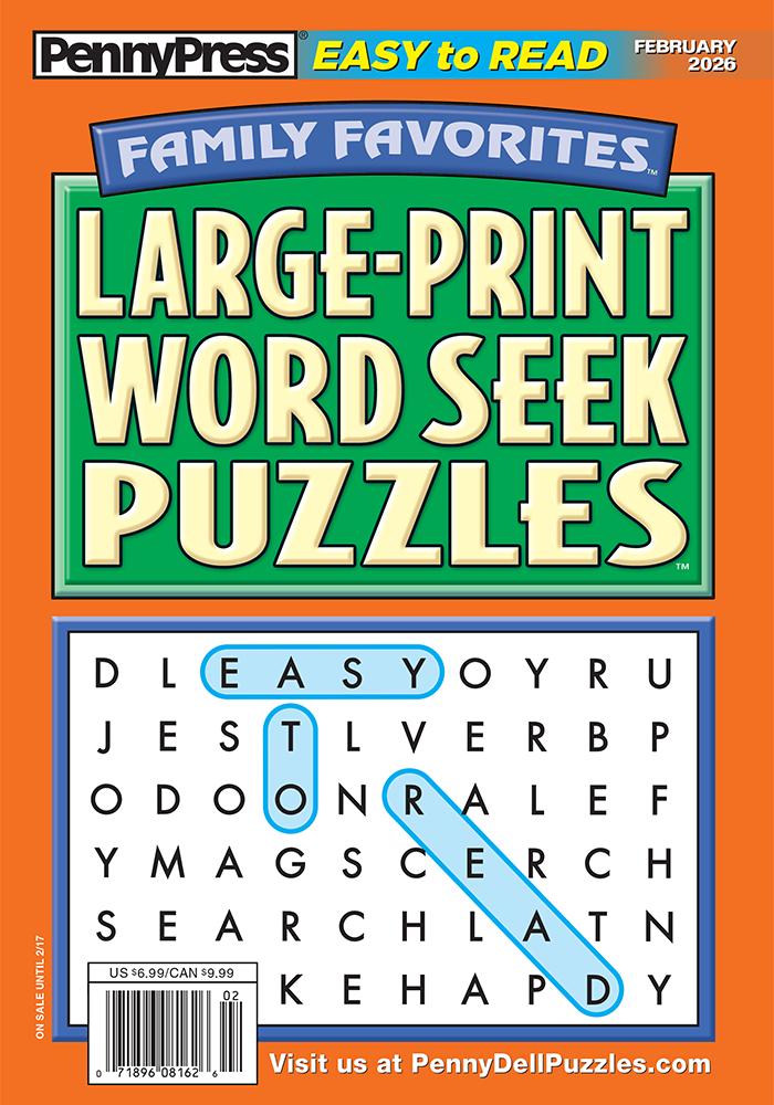 Patchwords - Penny Dell Puzzles